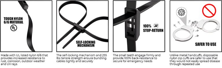 Best Flex Cuffs 2023 | TOP 13 🌟 Flex Cuffs Cutter